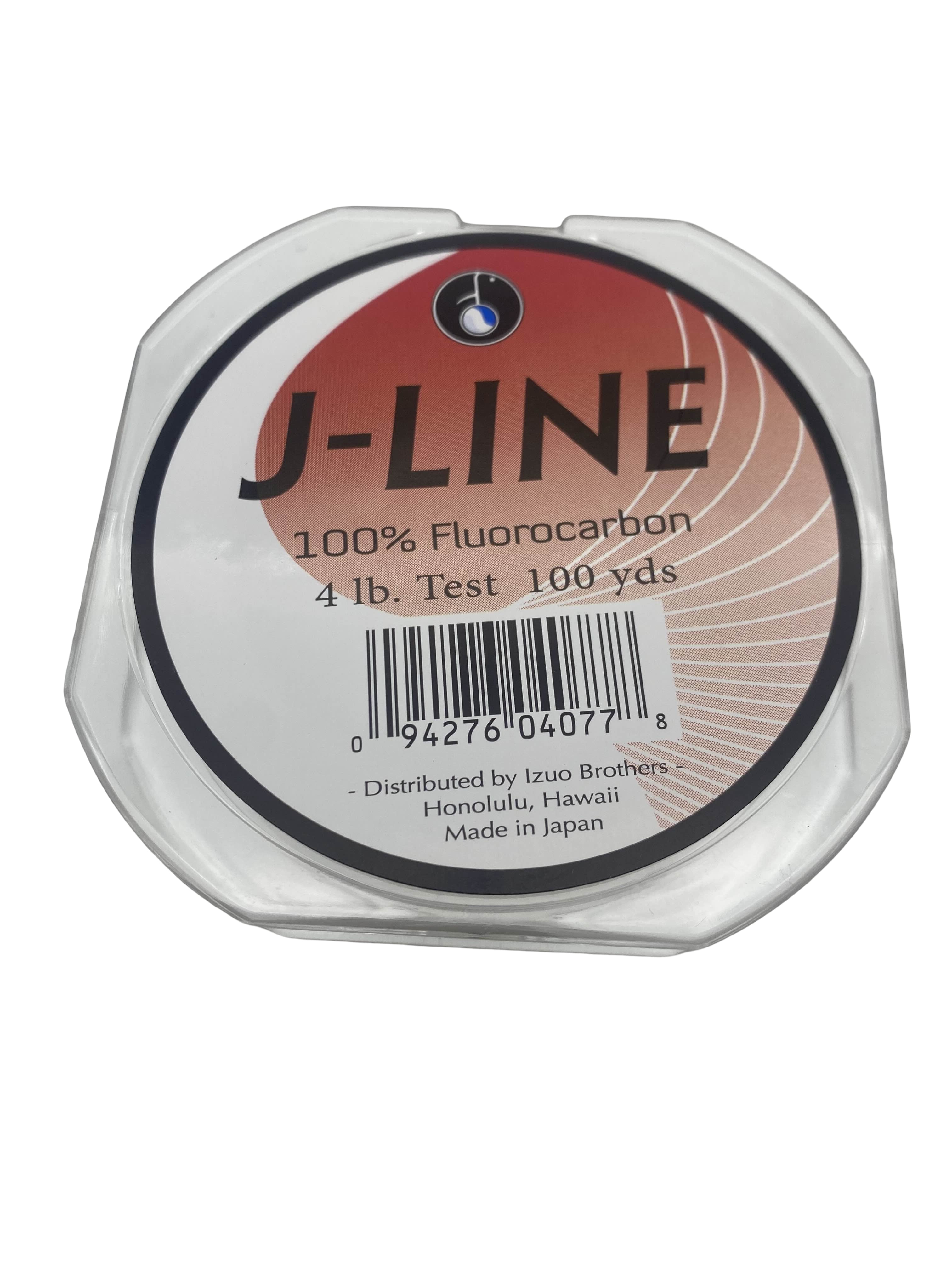 J-Line Clear 4lb Fluorocarbon Fishing Line, 100 yd - Walmart.com