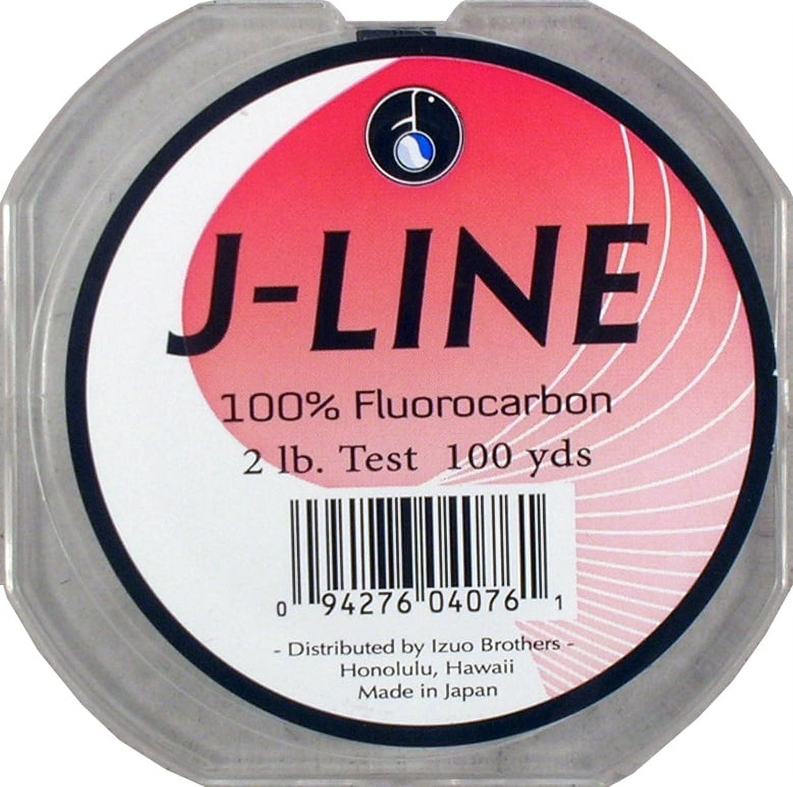 J-Line Fluorocarbon Fishing Line, 1 lb, 100 yd - Walmart.com