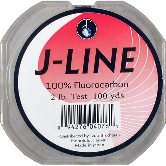 J-Line Fluorocarbon Fishing Line, 1 lb, 100 yd - Walmart.com