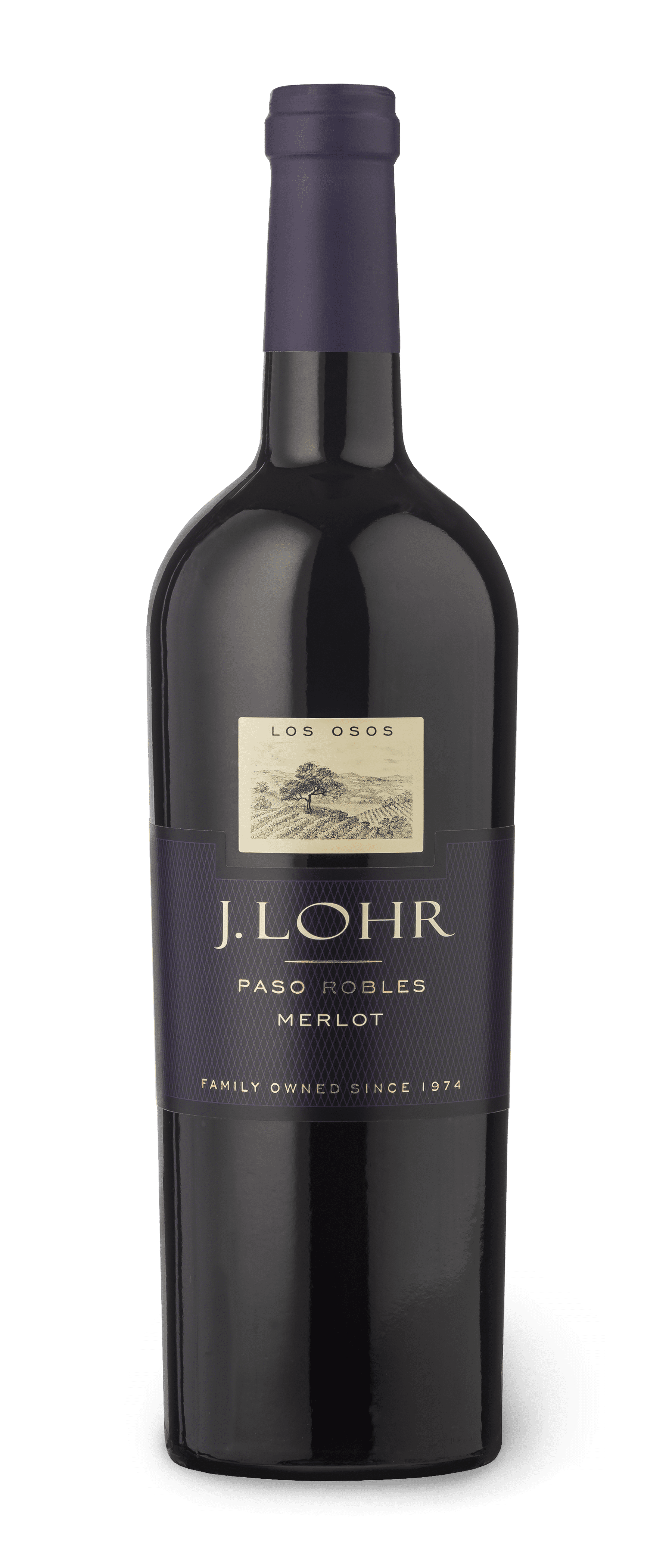 J. Lohr Estates Los Osos Merlot Red Wine, Paso Robles California, 14.0% ...