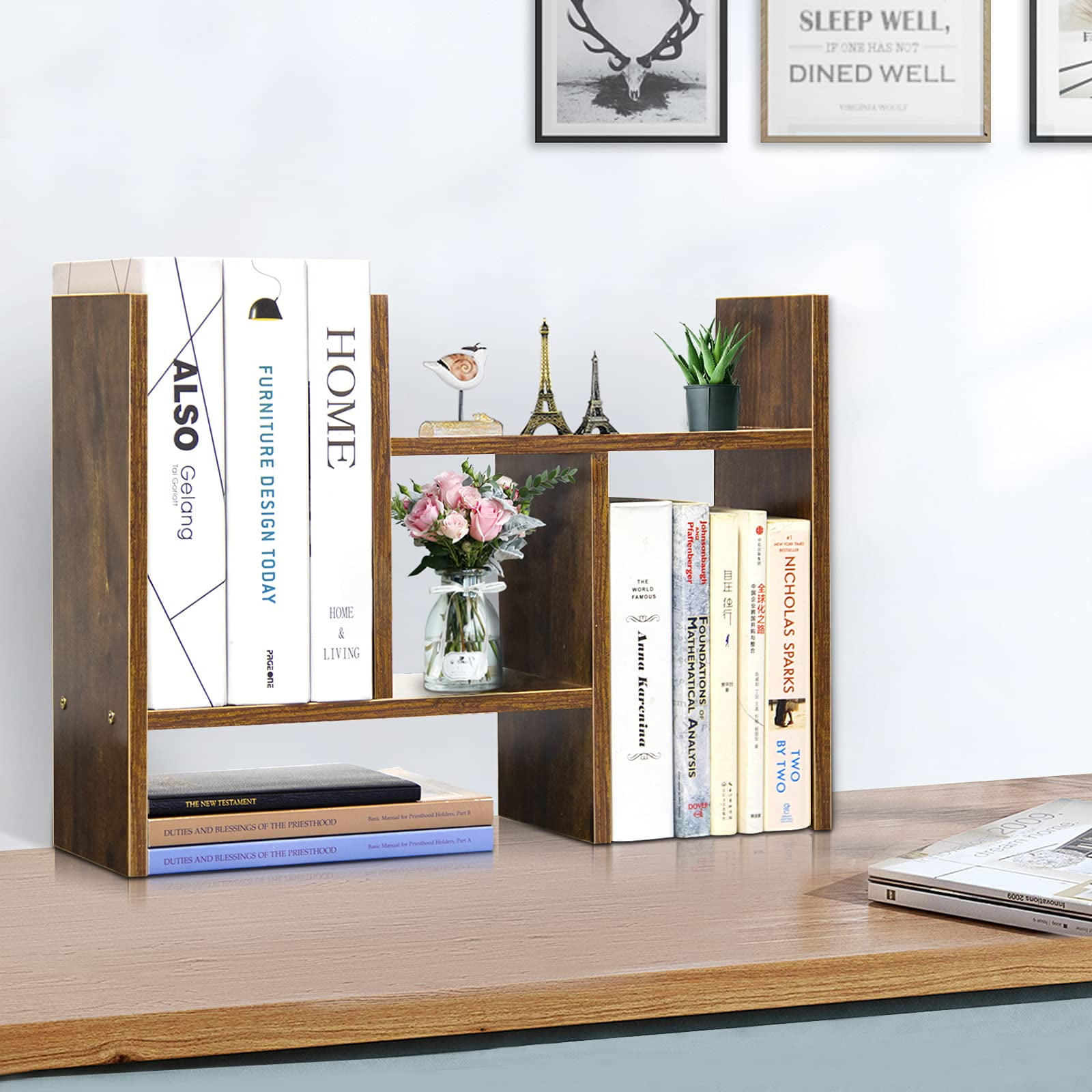 J.M.Deco Desktop Organizers and Storage for Office, Adjustable Desktop ...
