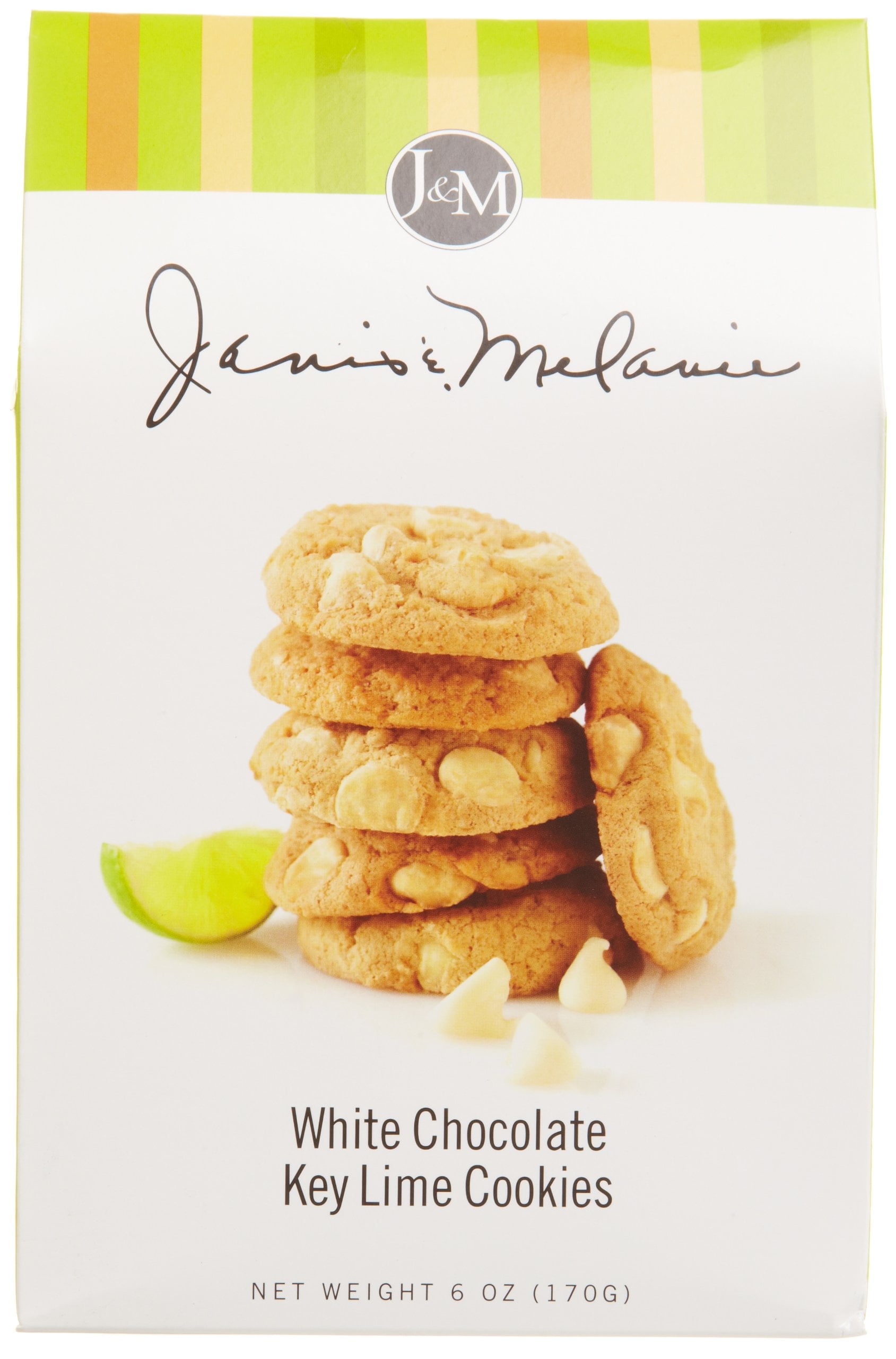 J&M Foods White Chocolate MMF7 Key Lime Cookies, 6 Ounce - Walmart.com