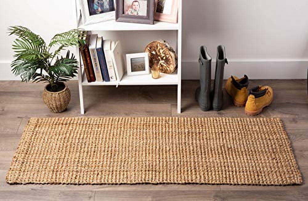 J & M Home Fashions Eco-Friendly Sturdy Rolled Natural Indoor/Outdoor ...