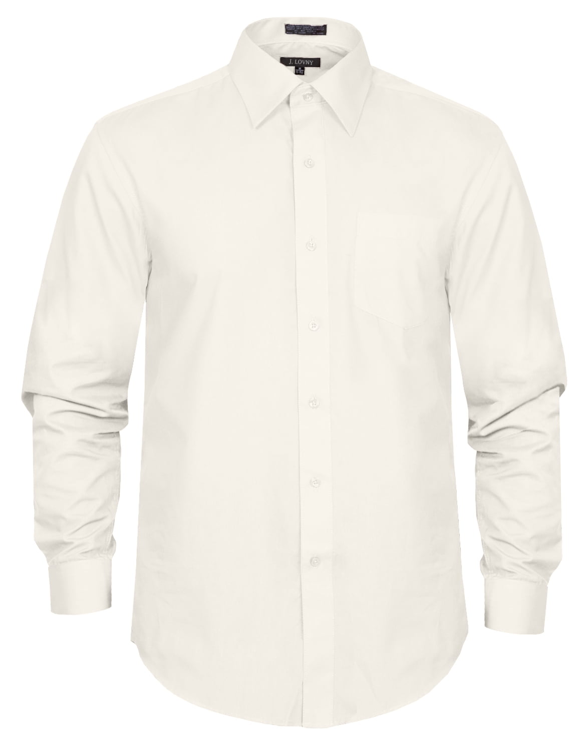 J. METHOD Men's Premium Fabric Solid Color Long Sleeve Regular Fit ...