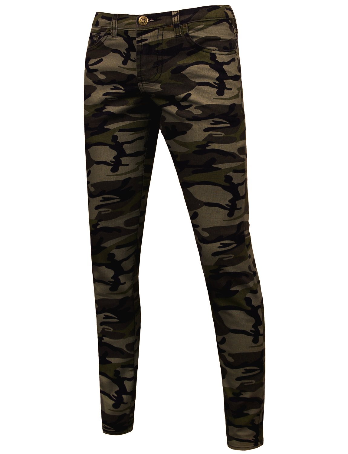 J. METHOD Men's Skinny Jeans Stretch Slim Fit Classic Basic Solid ...