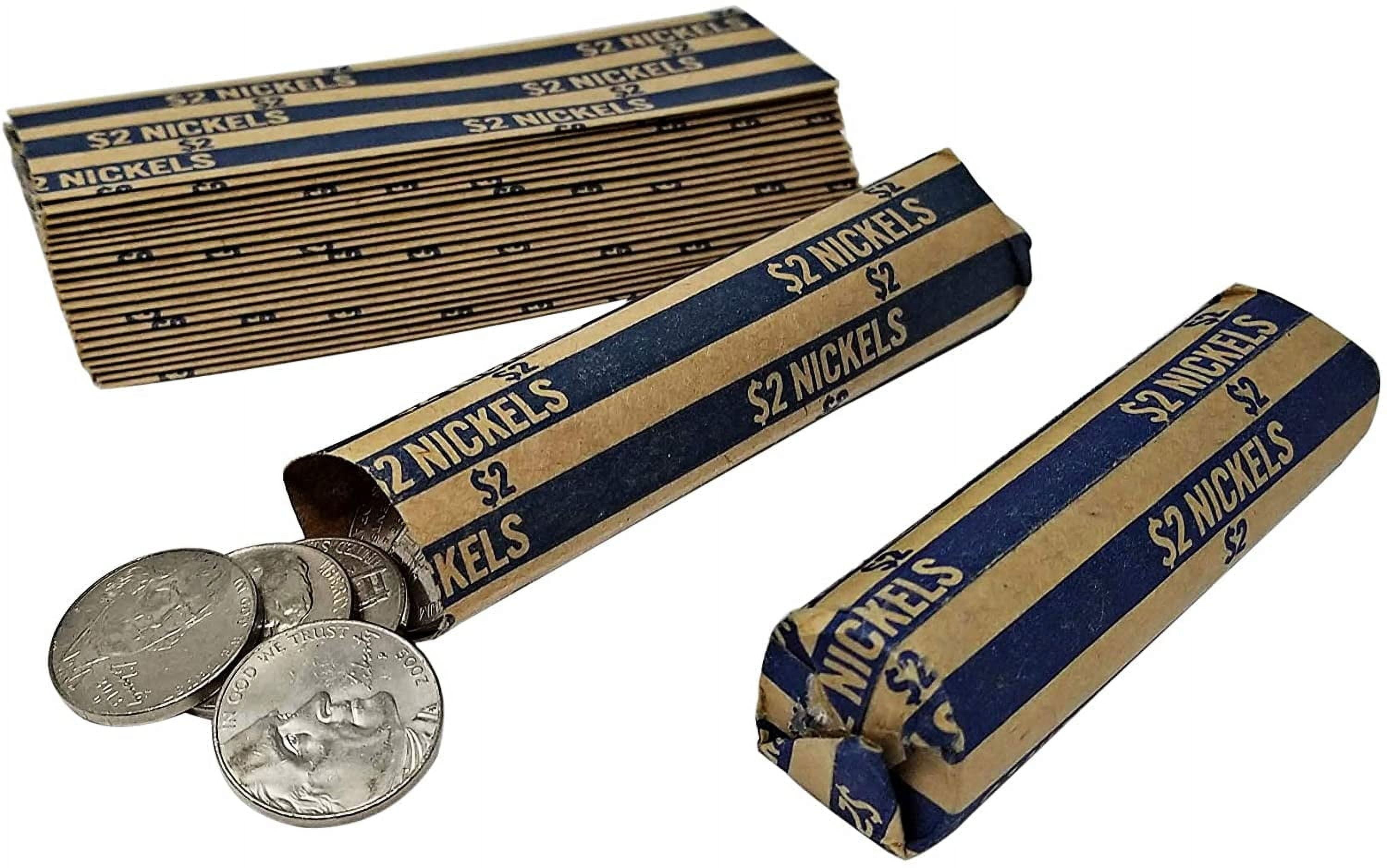 J Mark 100 Coin Roll Wrappers , MADE IN USA, J Mark Coin Deposit Slip ...