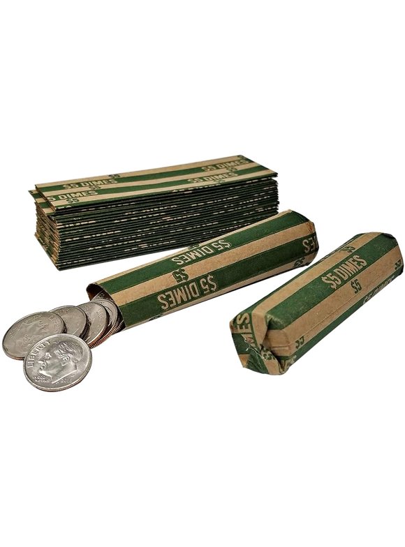 Coin Roll Wrappers in Money Handling - Walmart.com