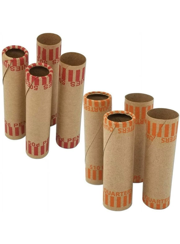 Coin Roll Wrappers in Money Handling - Walmart.com