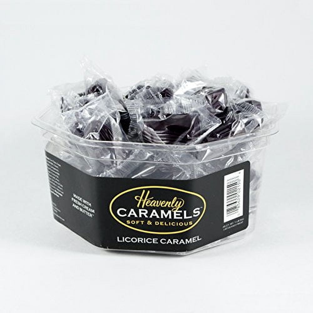 J Morgan Confections | Licorice Flavor | 45 Count Tub | Gourmet Soft ...