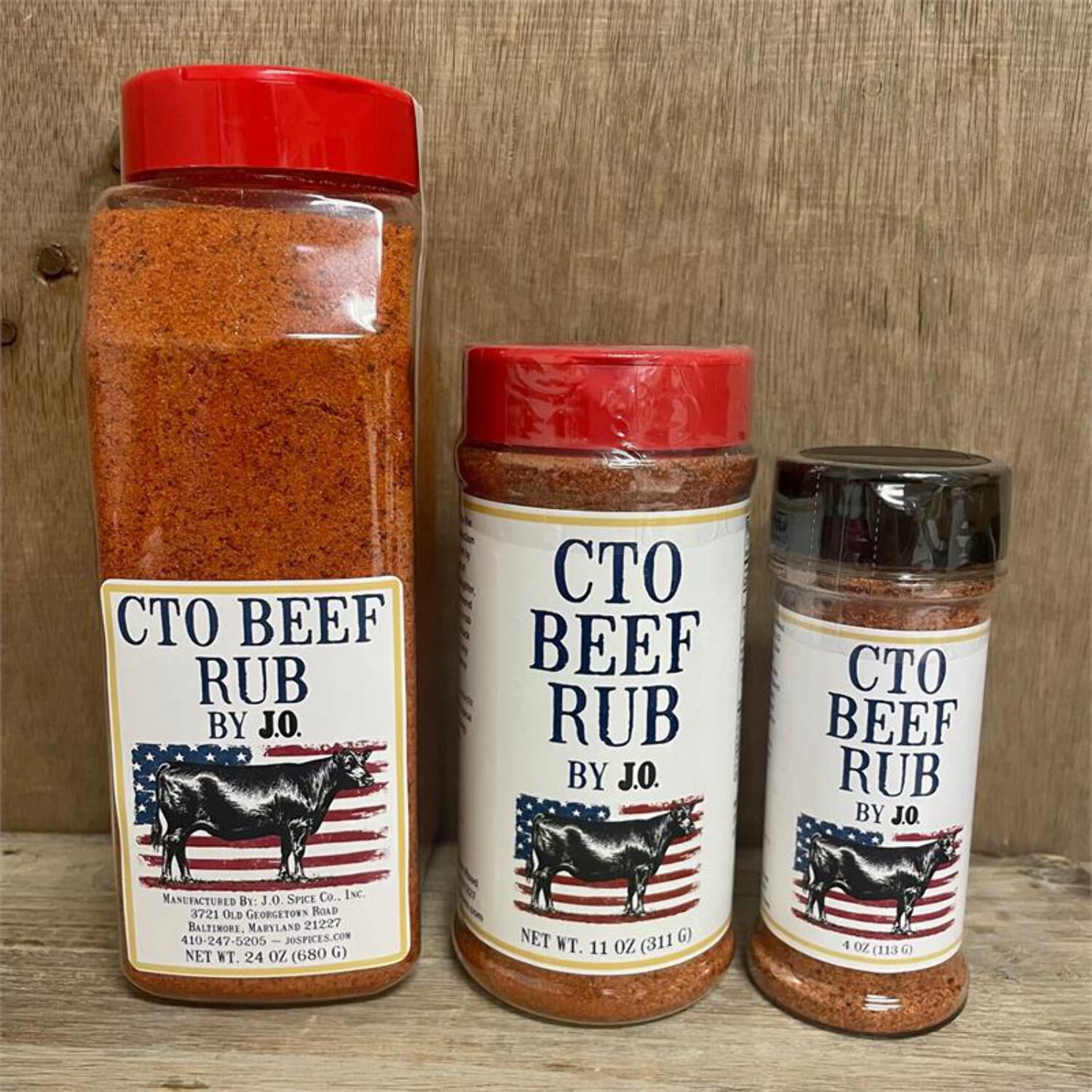 J.O. Spice CTO Beef Rub - Walmart.com