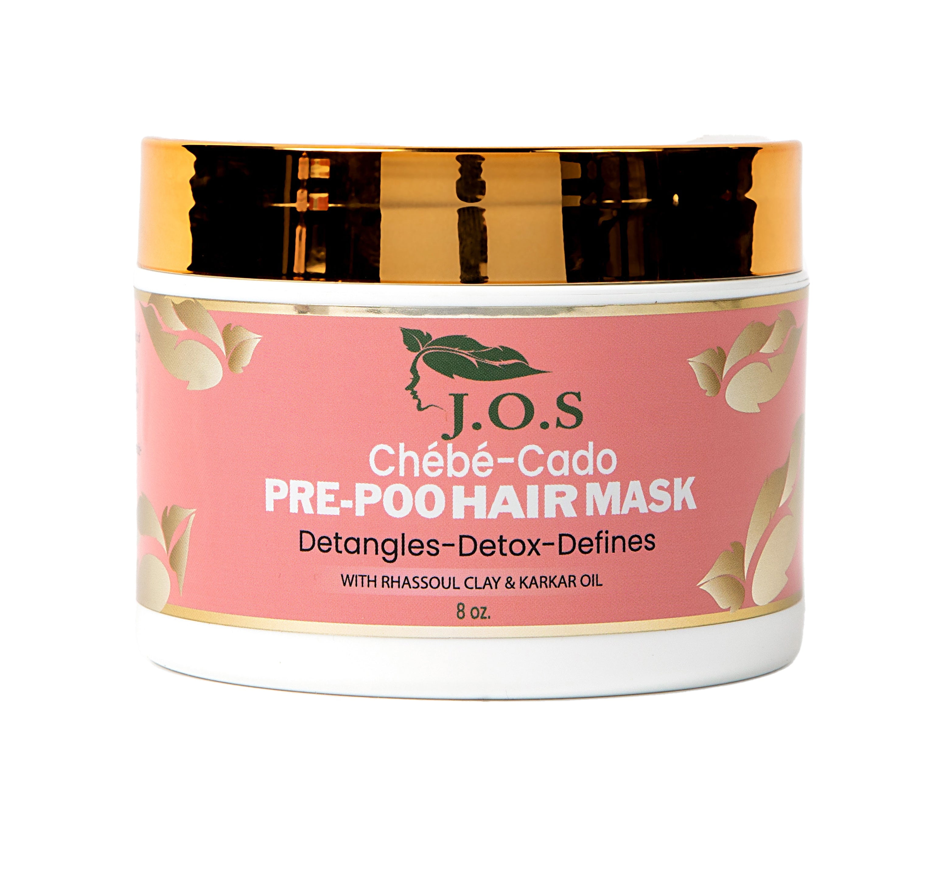 J'Organic Solutions Chebe-Cado pre-poo clay hair mask, 8 oz - Walmart.com