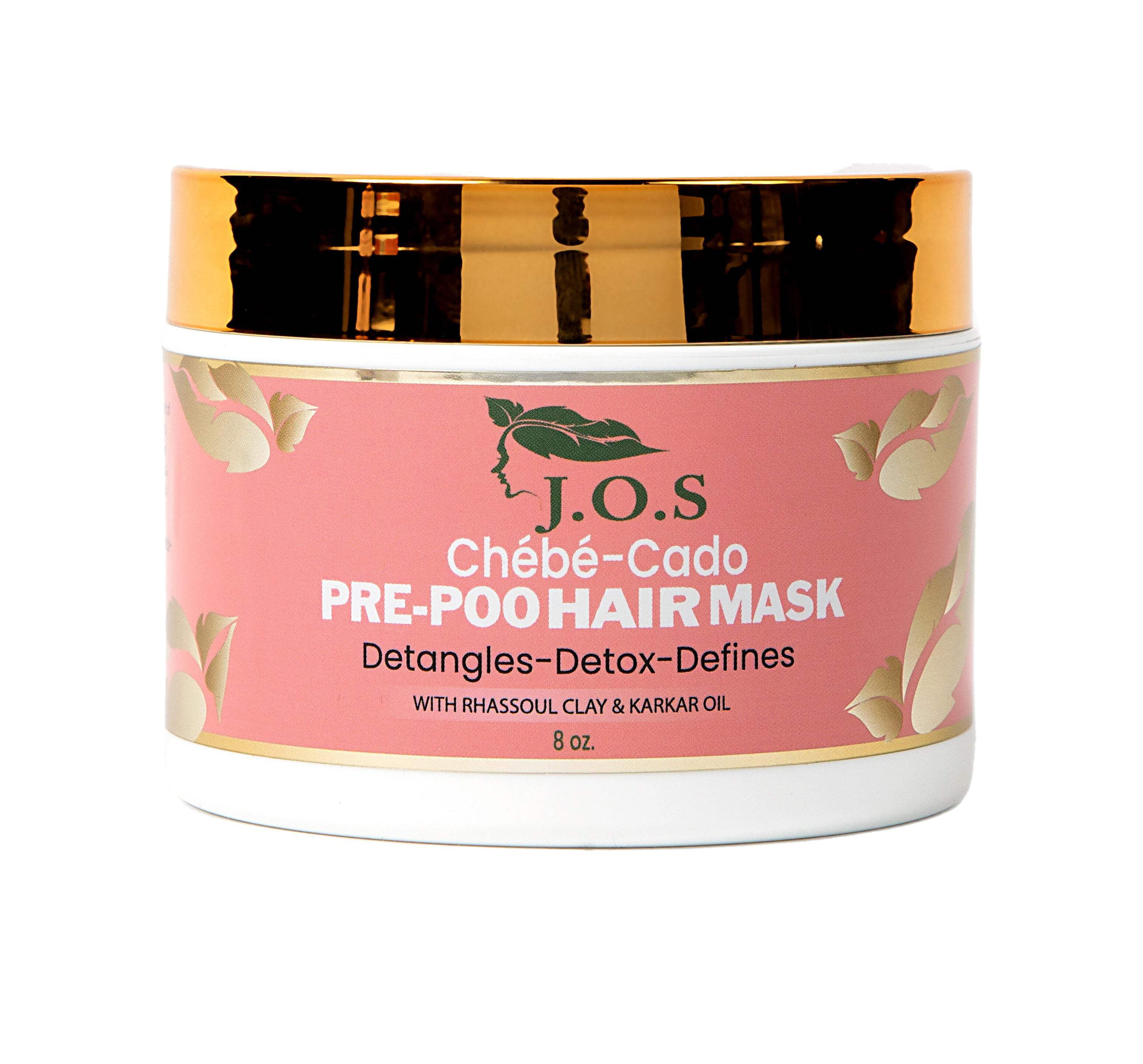 J Organic Solutions Chebe Cado pre-poo clay hair mask - Walmart.com