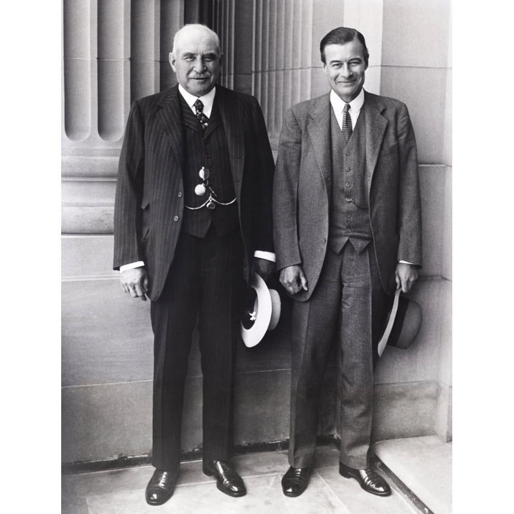 J.P. Morgan Jr. (Left) And Son History (18 x 24) - Walmart.com