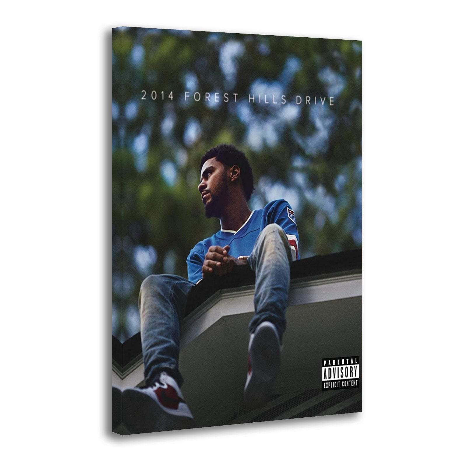 J Poster Cole 2014 Forest Hills Drive Music Album Cover Home Decor ...
