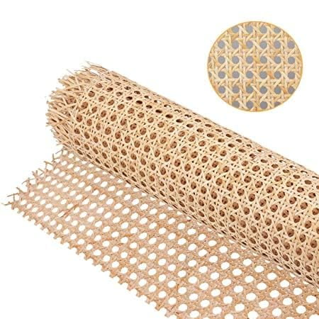 A J Quality Webbing Rattan Cane Webbing mesh Roll Caning Projects Fine ...