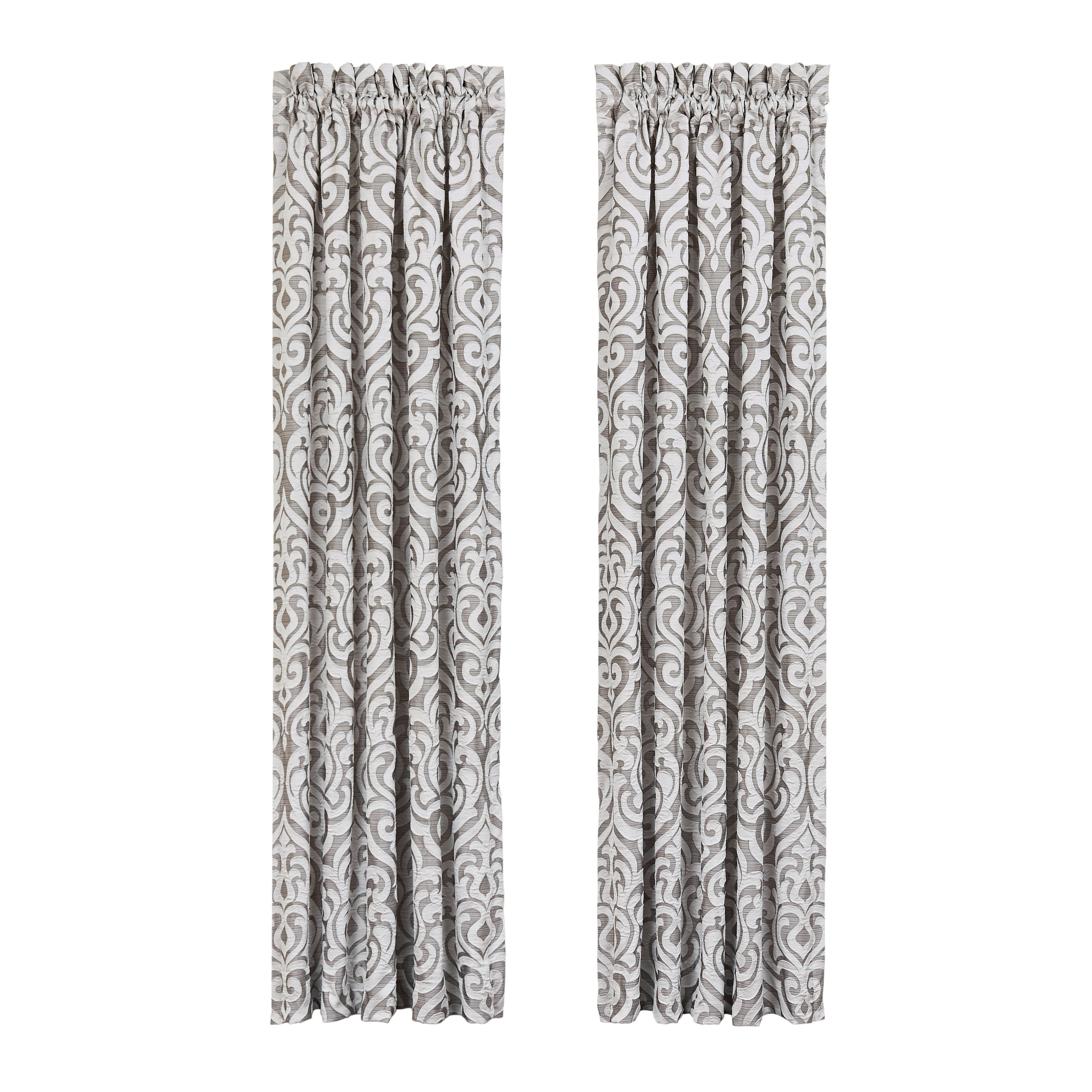 J. Queen New York Luxembourg 84" Window Panel Pair - Walmart.com