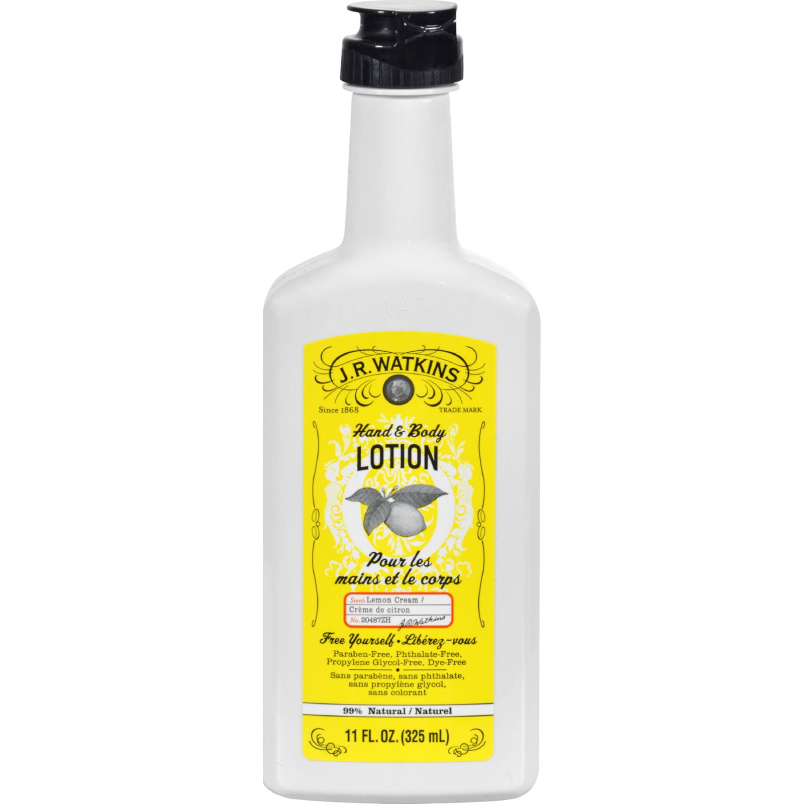 Watkins Lemon Cream Hand & Body Lotion, 11 Fl Oz - Walmart.com