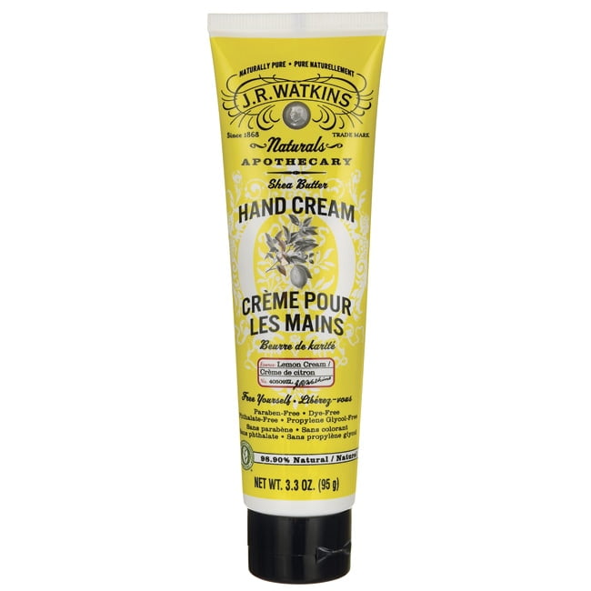 J.R. Watkins Lemon Cream Hand Cream, 3.3 oz - Walmart.com