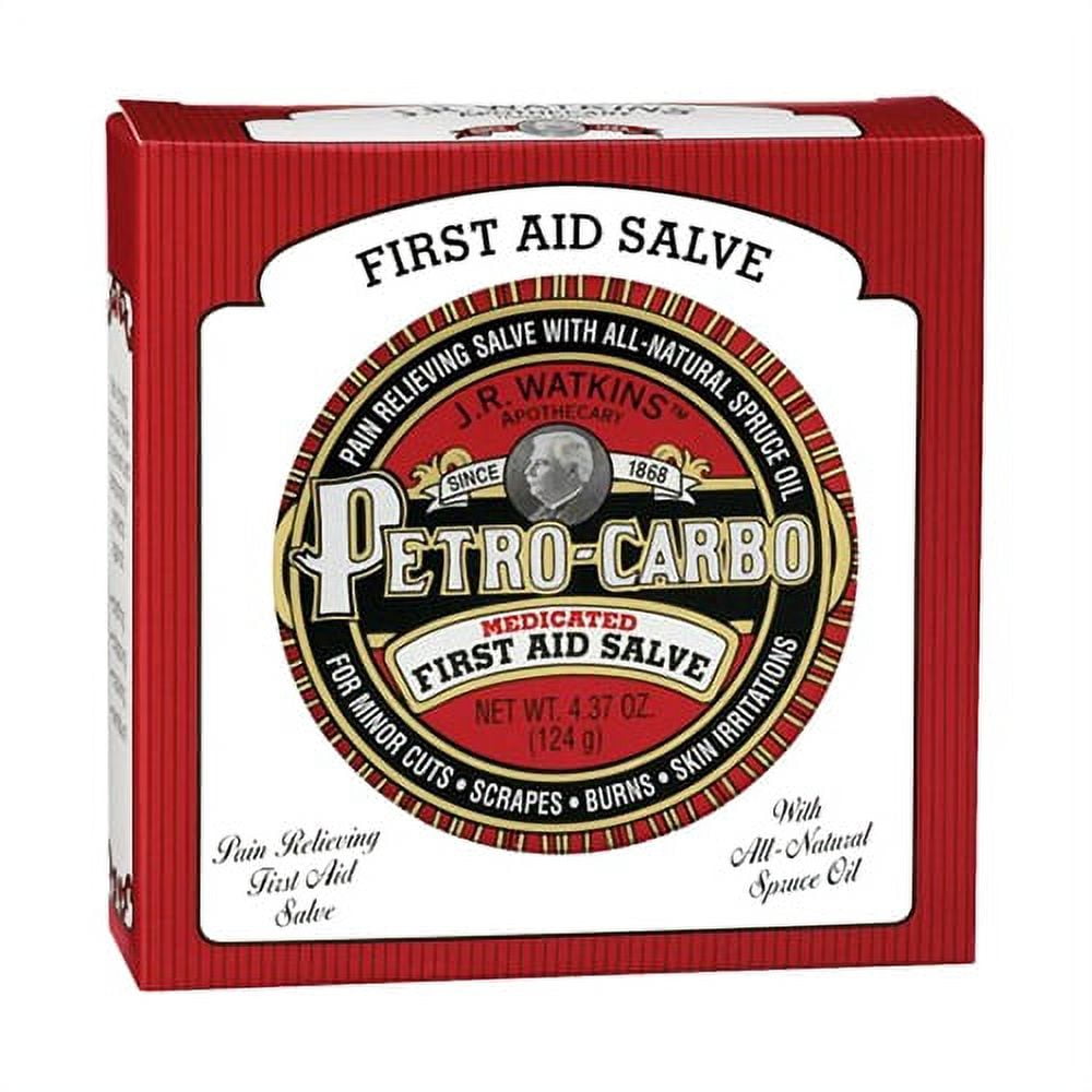 J.R. Watkins Petro Carbo First Aid Salve 4.38 Oz 2 Pack - Walmart.com