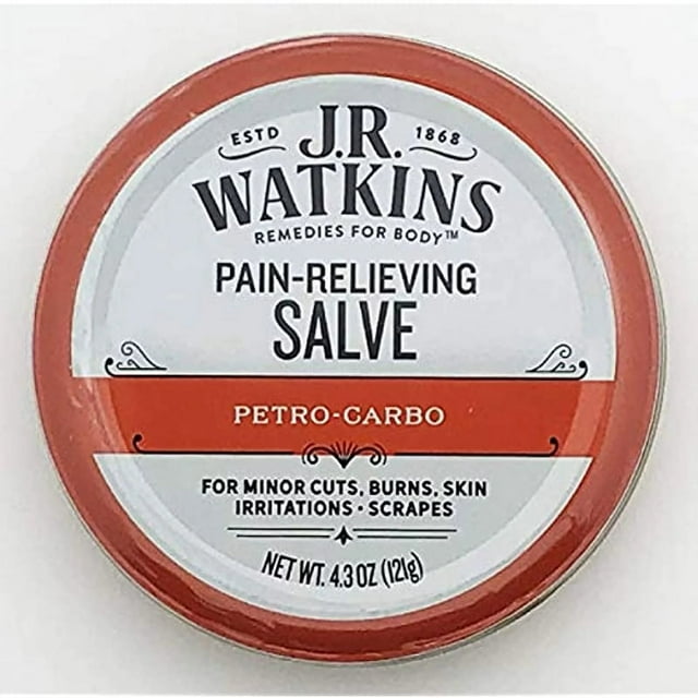 J.R. Watkins Petro Carbo First Aid Salve, Medicated for Minor Skin ...