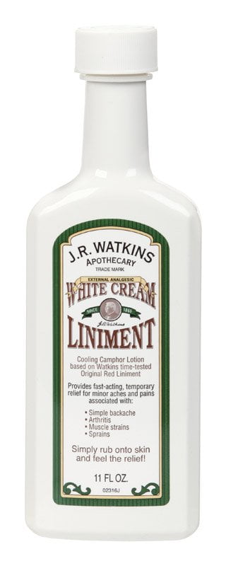 J.R. Watkins White Cream Liniment 11 oz - Walmart.com