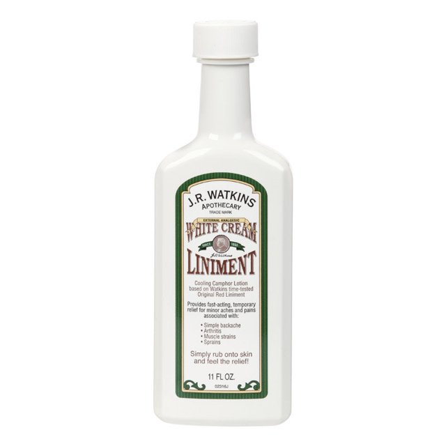 J.R. Watkins White Cream Liniment 11 oz - Walmart.com