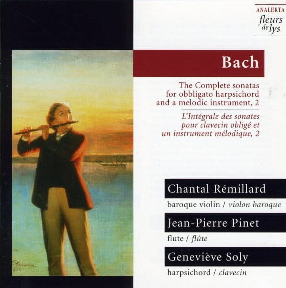 J.S. Bach - Complete Sonatas for Obbligato Harpsichord & a Mel - Music & Performance - CD ...