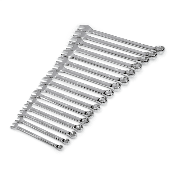 J S Products (steelman) 6-Point Metric Combination Wrench Set, 16-Piece ...