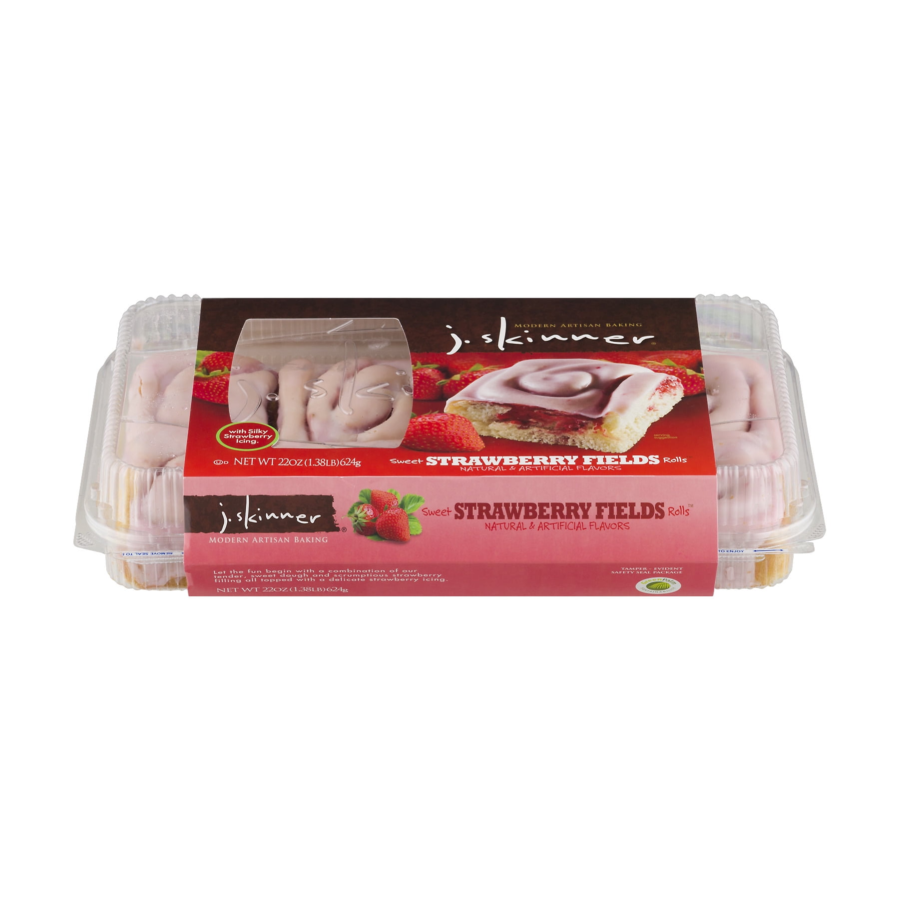 J. Skinner Baking Strawberry Roll - Walmart.com