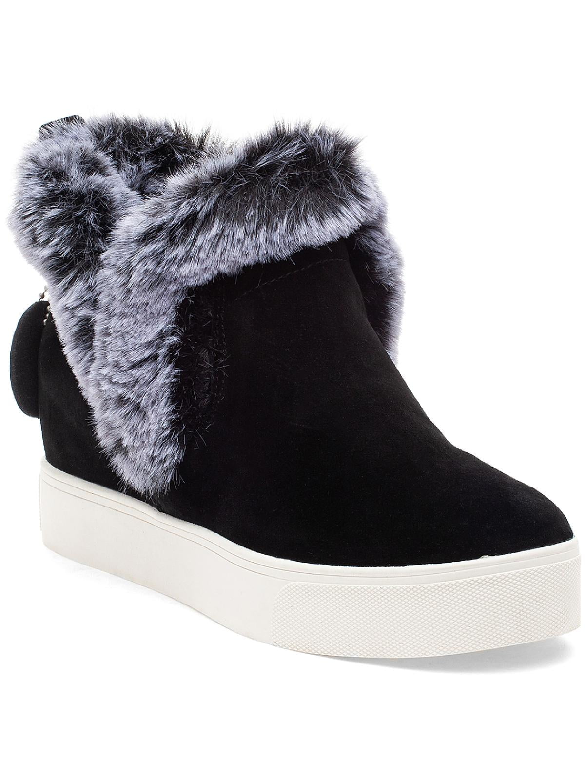 J/Slides Womens Sean WP Suede Cold Weather Booties - Walmart.com