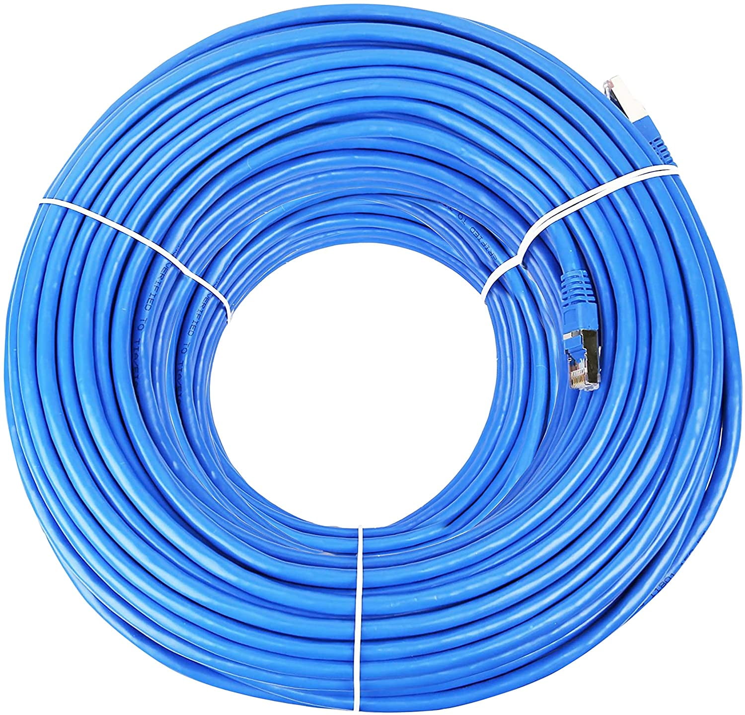 J-Tech Digital 200 Ft Cat6 UTP 23AWG Pure Copper Ethernet Cable ...