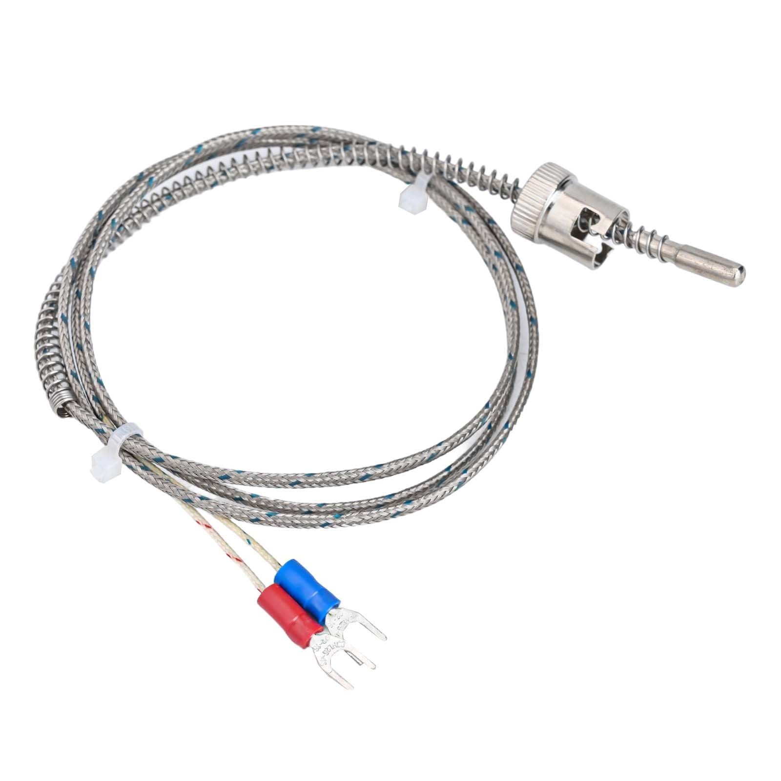 J Type Temperature Sensor Probe Circlip Type Thermocouple 1 Meters ...