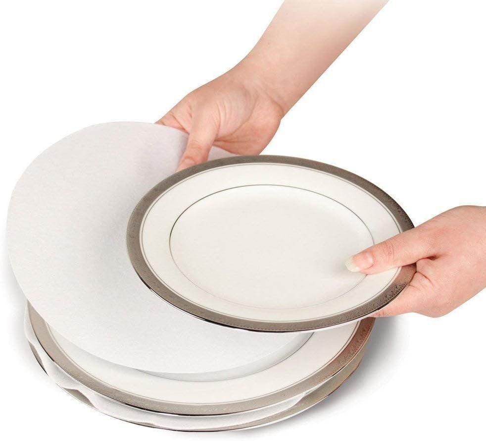 J&V TEXTILES Plate Separators Storage, Set Of 48 And 3 Different Size ...