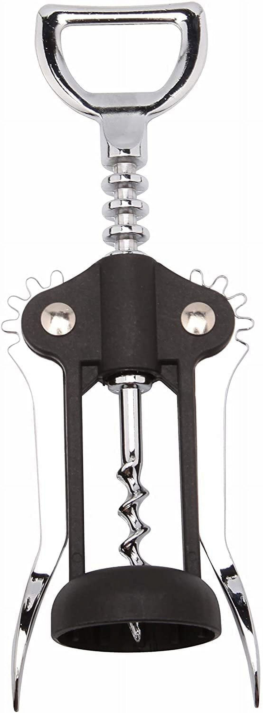 J&V TEXTILES Wine Opener, Zinc Alloy Premium Wing Corkscrew Wine Bottle ...