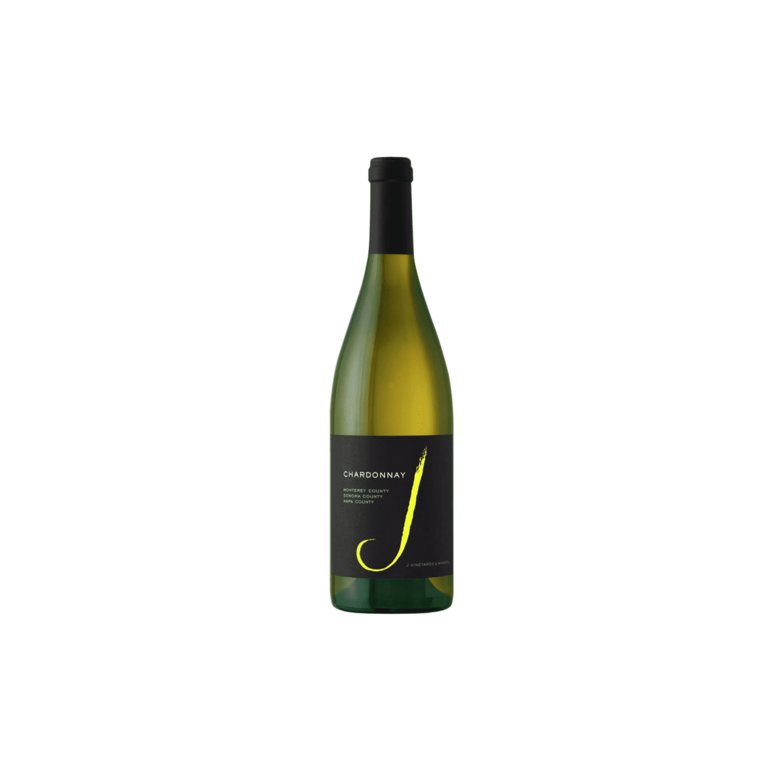 J Vineyards Dry White Wines Chardonnay, 750 ml Glass Bottle Russian ...
