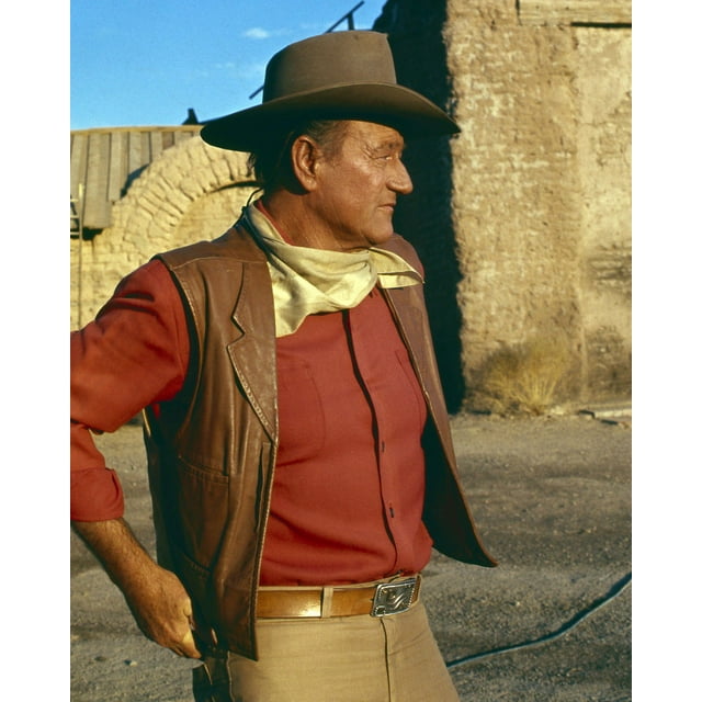 J. Wayne Iconic Image Legend In Profile 24X36 Classic Hollywood Poster ...