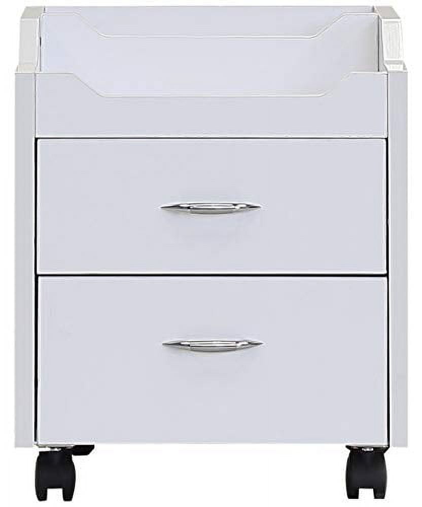 J & A Wood Top Pedicure Cart Salon Trolley with Two Full Functional ...