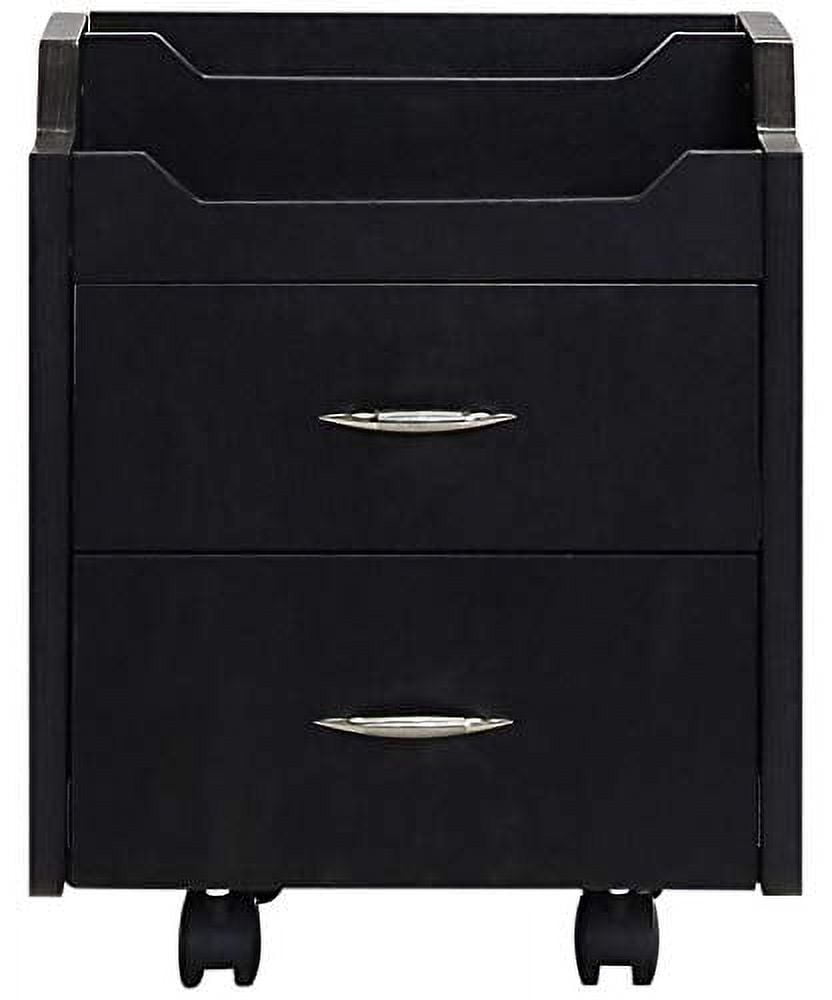J & A Wood Top Pedicure Cart/Trolley with Two Full Functional Utility ...