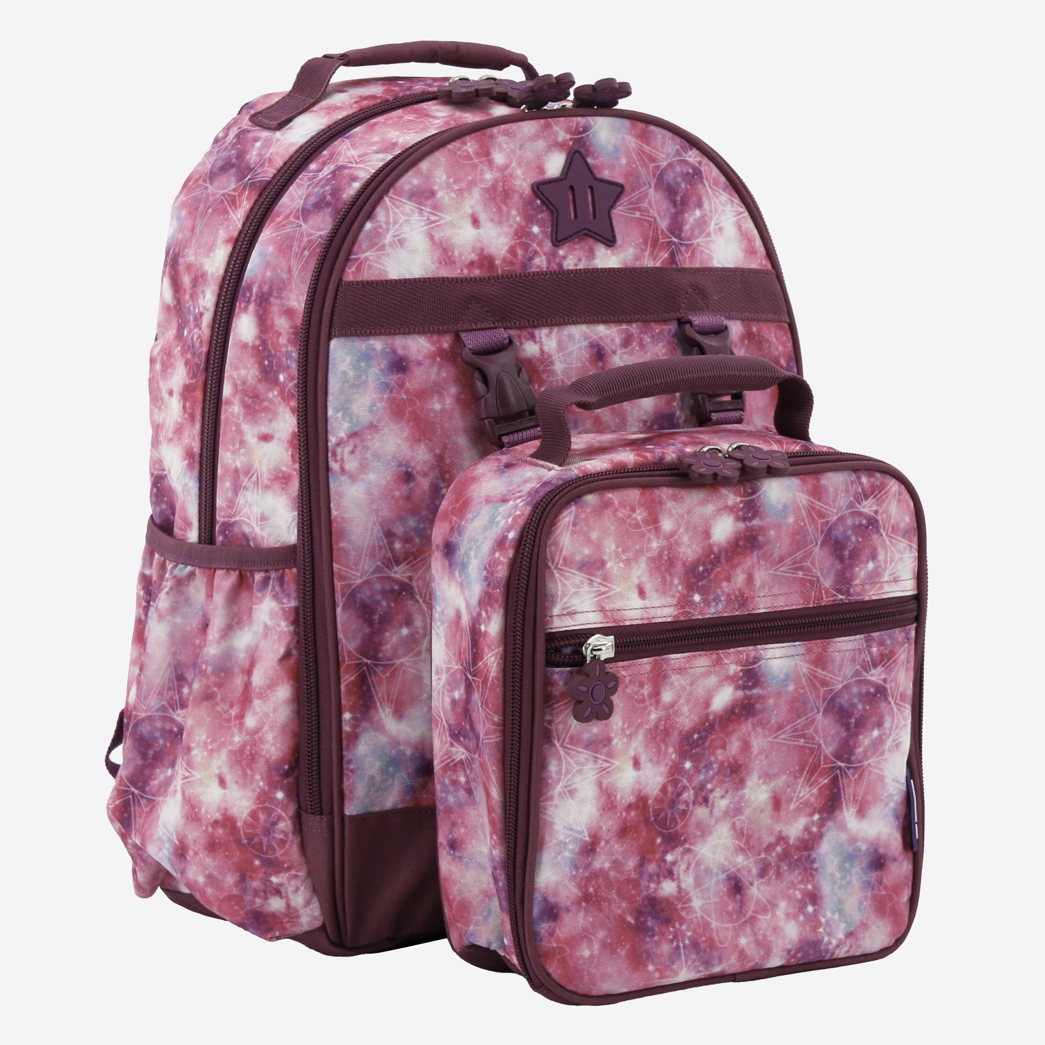 J World Boys And Girls Duet 16" Backpack With Detachable Lunch Box For ...