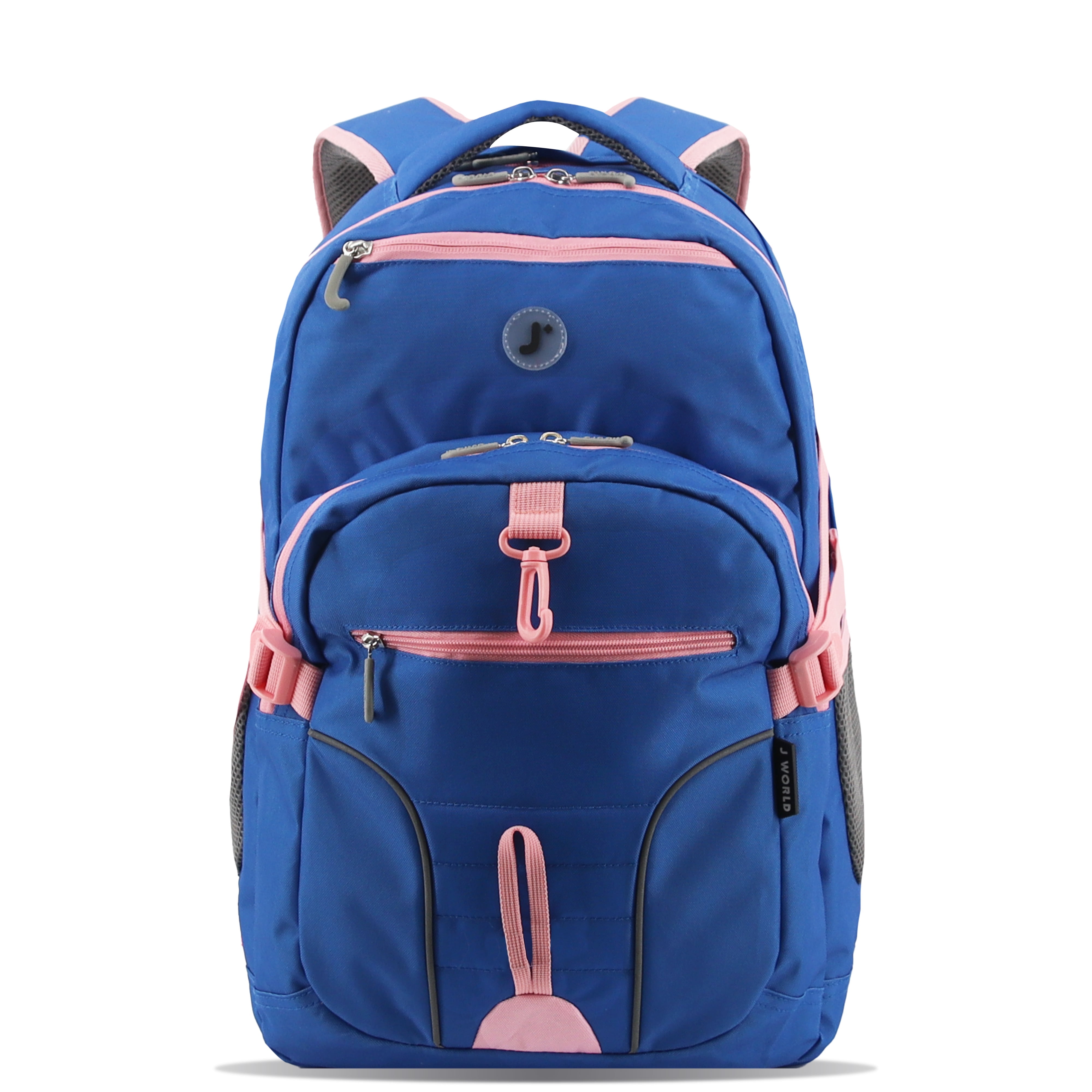 J World Boys and Girls Atom 18.5" Multi-Compartment Laptop Backpack for ...