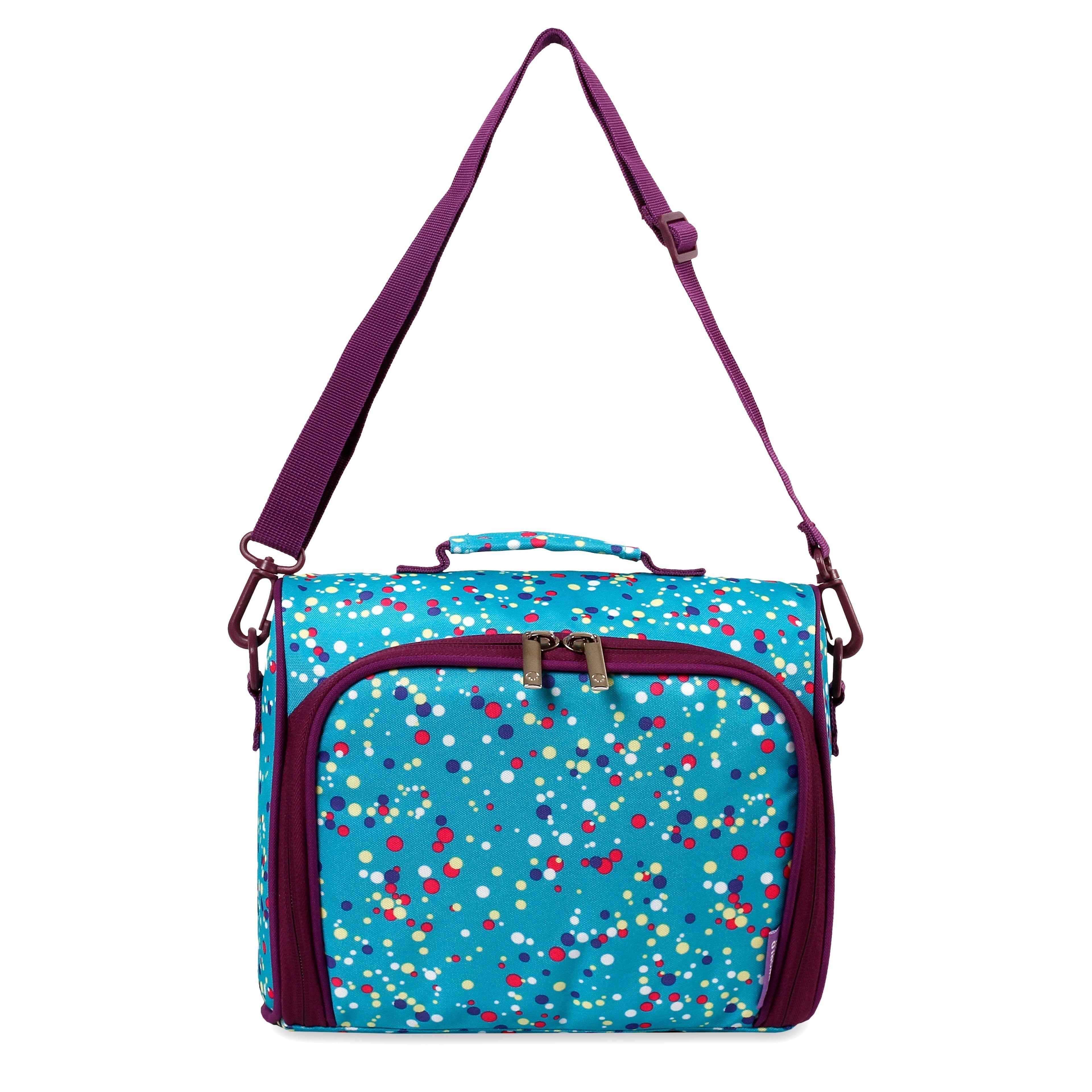 J World New York Casey Large Insulated Lunch Bag with Shoulder Strap ...