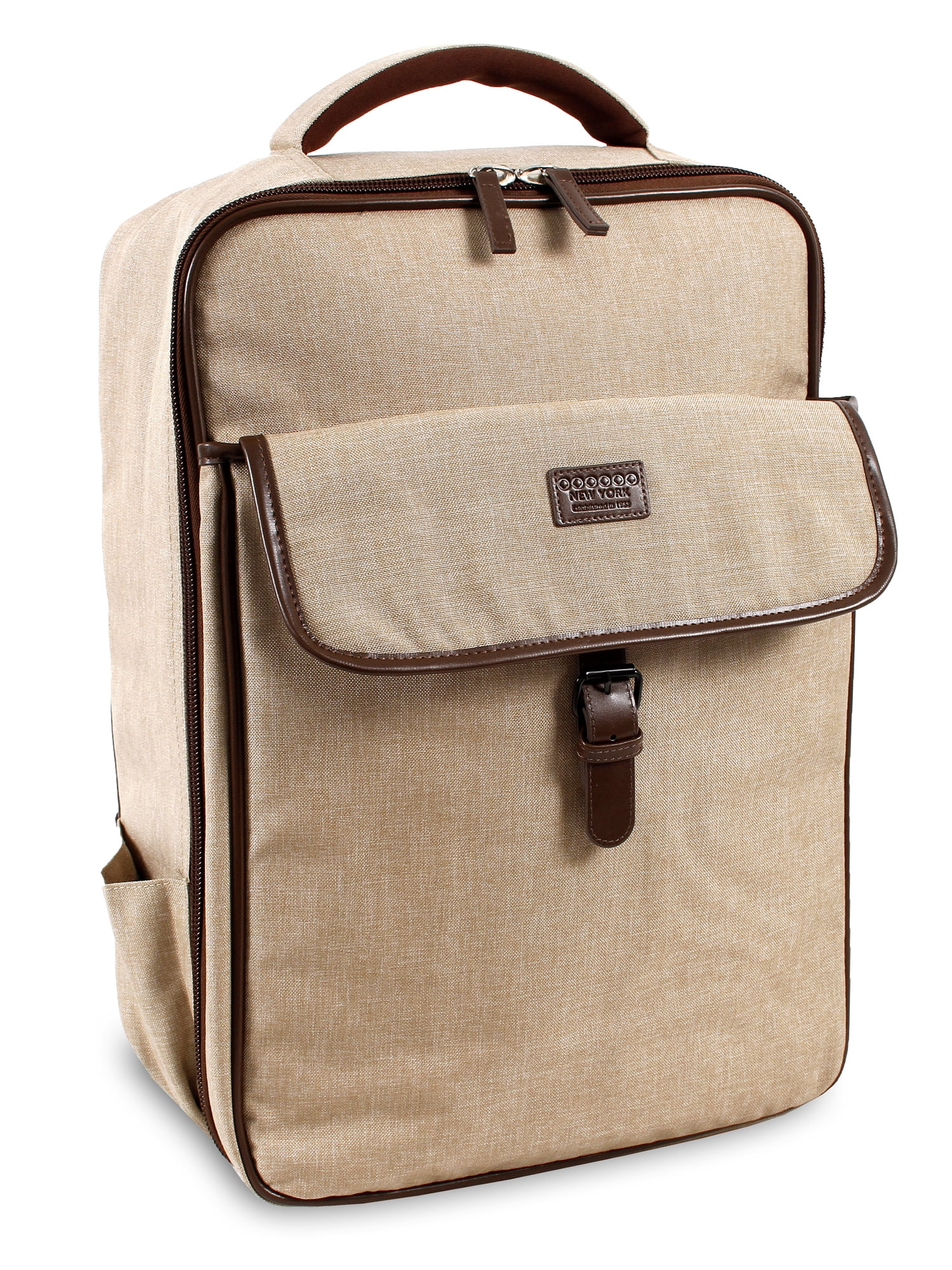 J World New York 18" Polyester Backpack with Laptop Sleeve and Pockets ...