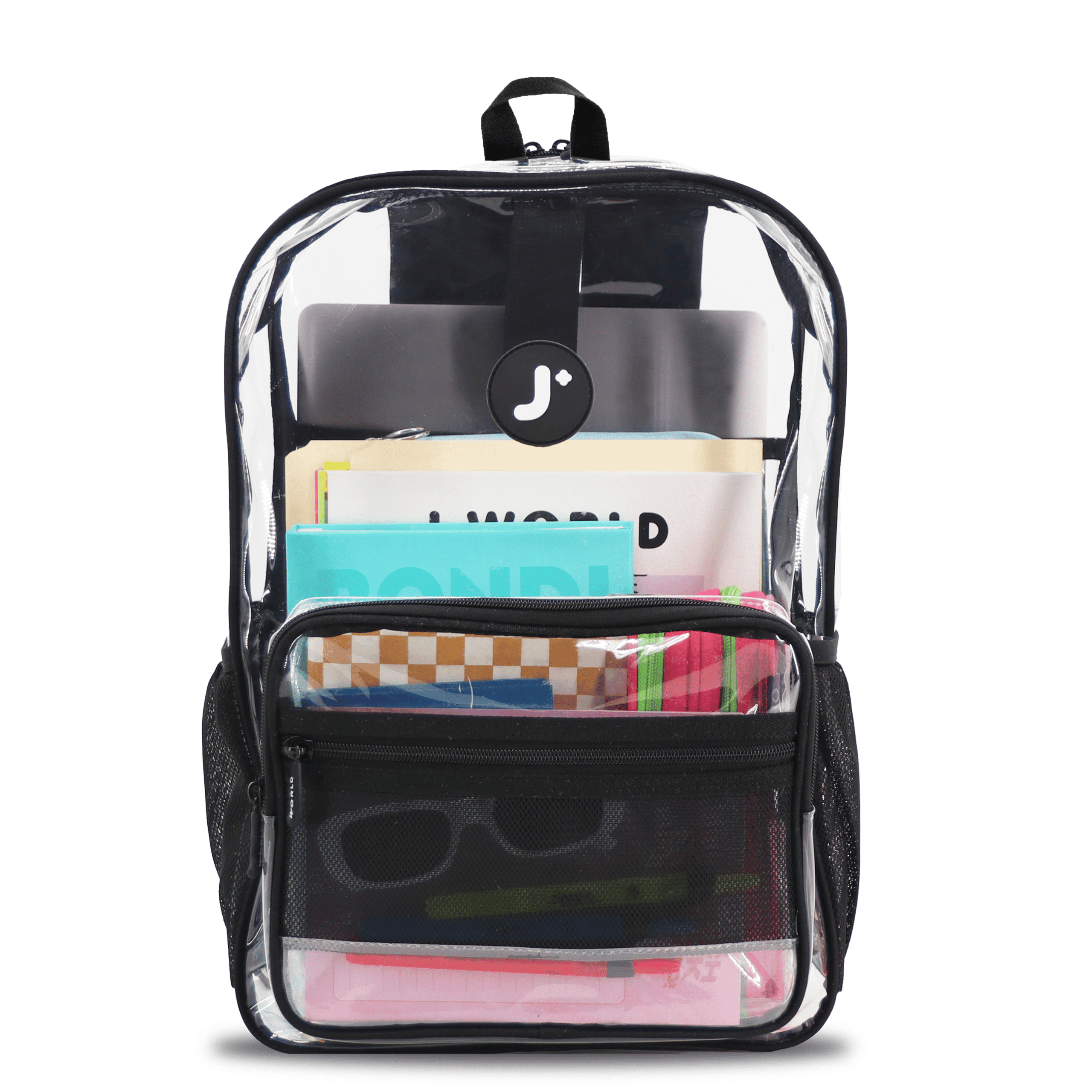 J World Clear Transparent Tpu 17" Backpack, All Clear - Walmart.com