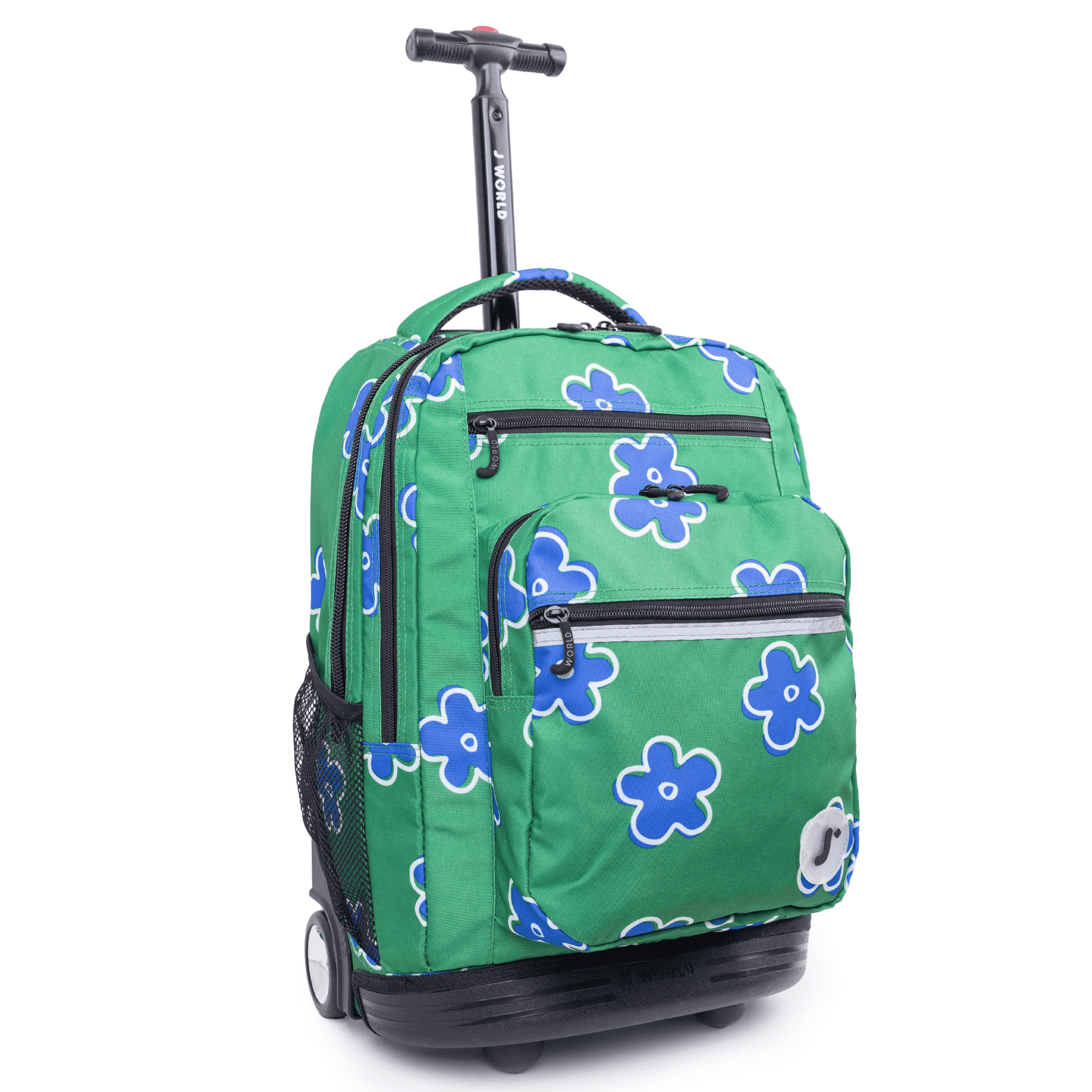 J World Girls Sundance 20" Rolling Backpack With Laptop Sleeve For ...