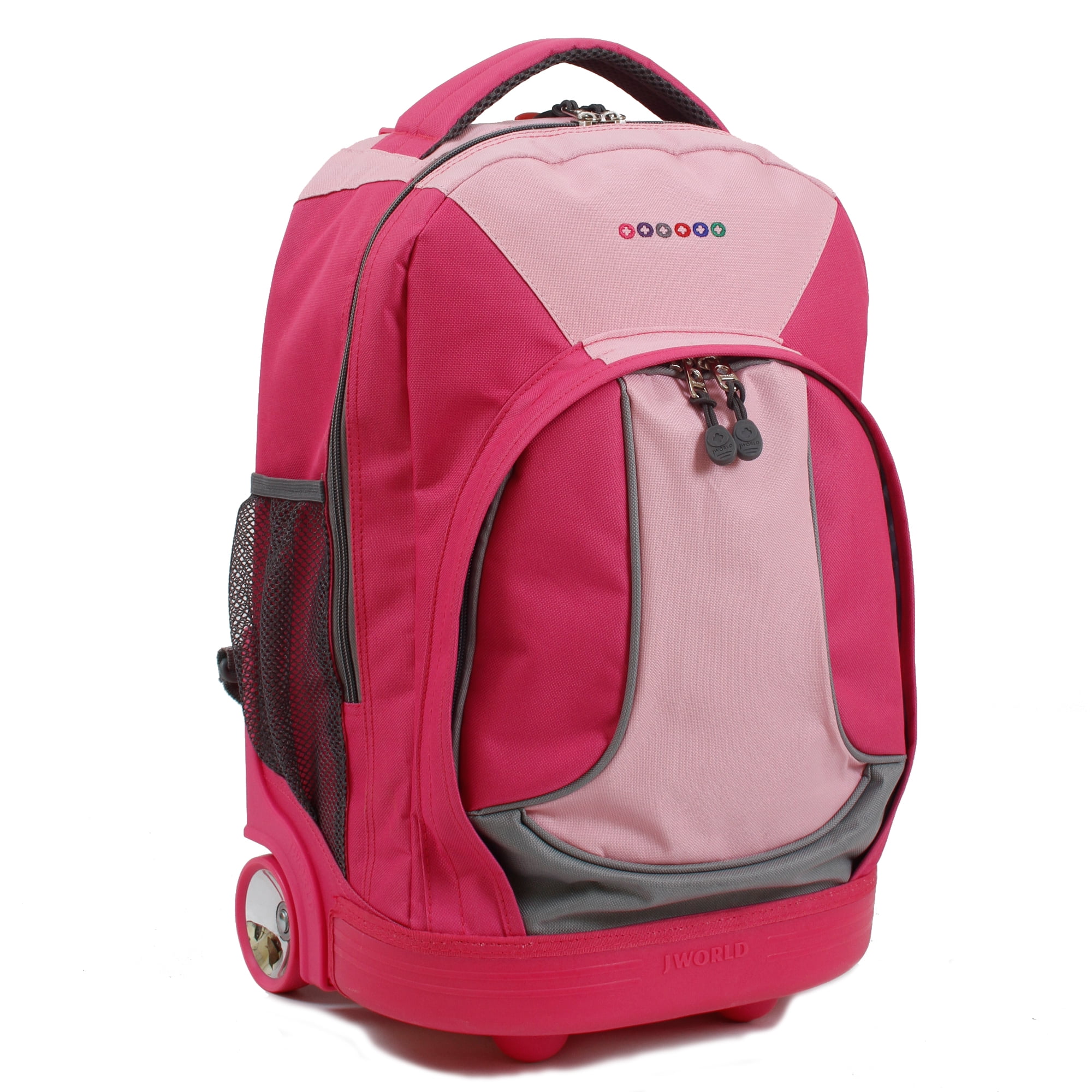 J World Girls Sunday 18" Rolling Backpack, Pink - Walmart.com