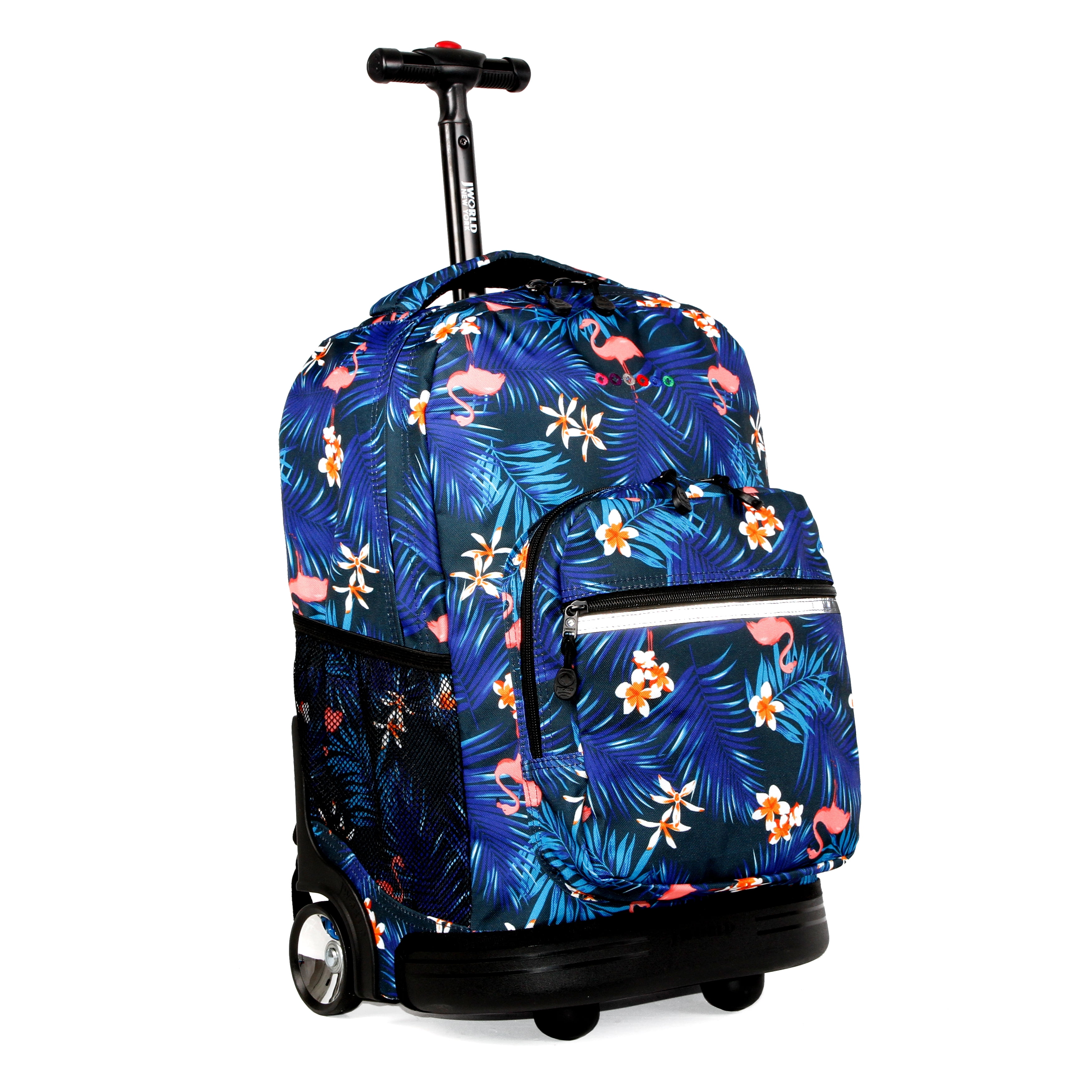 J World Girls Sunrise 18" Rolling Backpack for School and Travel, New ...
