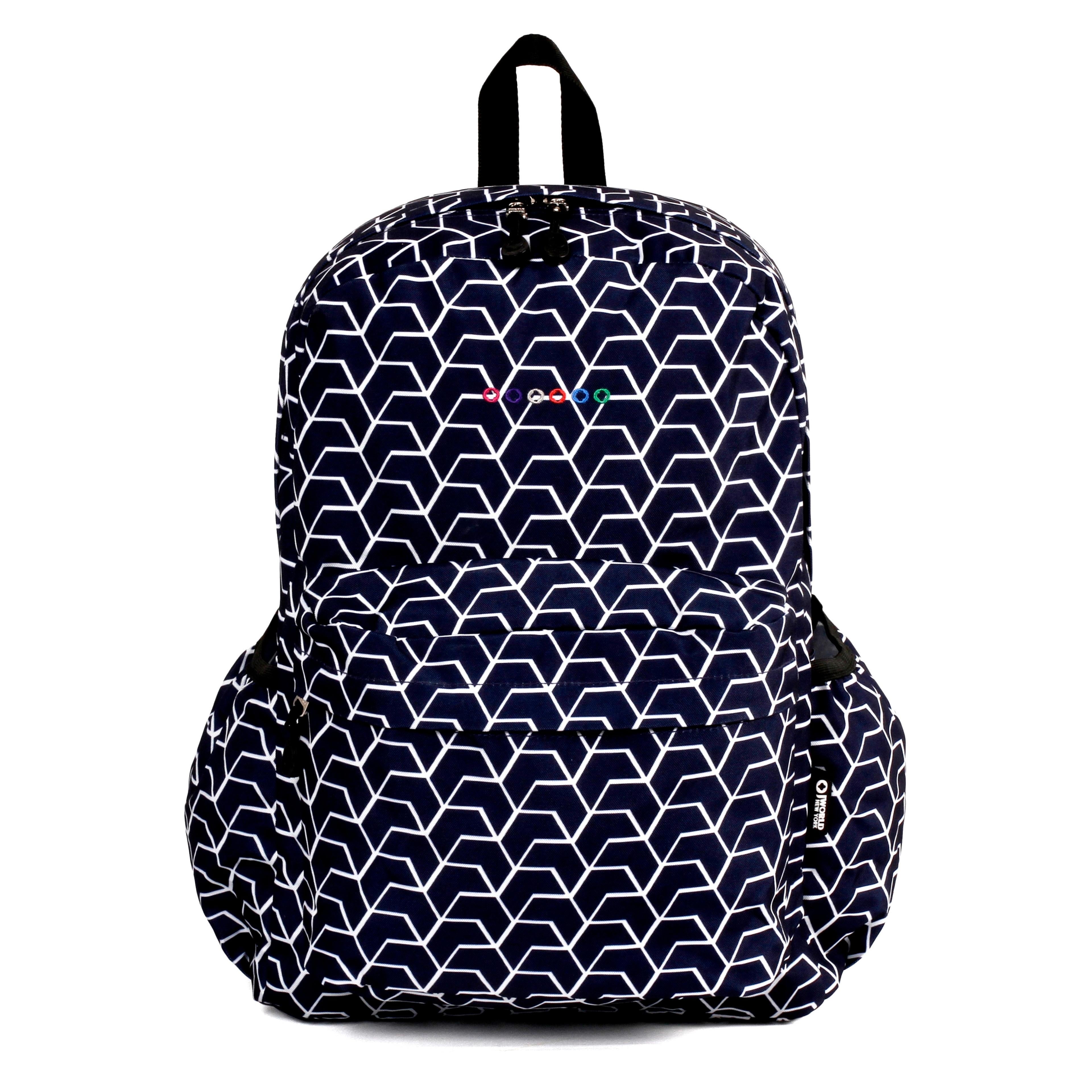 J World Oz 17" Day Backpack for School and Travel, Line - Walmart.com