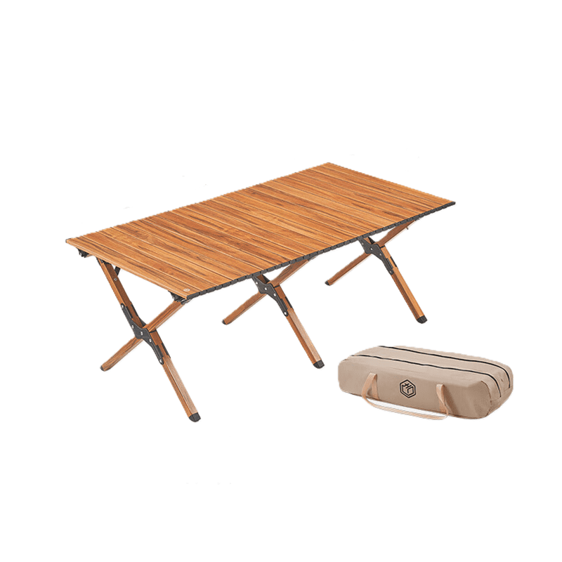 J.ZAO Camping Table, Camp Table, Folding Table, Beach Table, Roll up ...