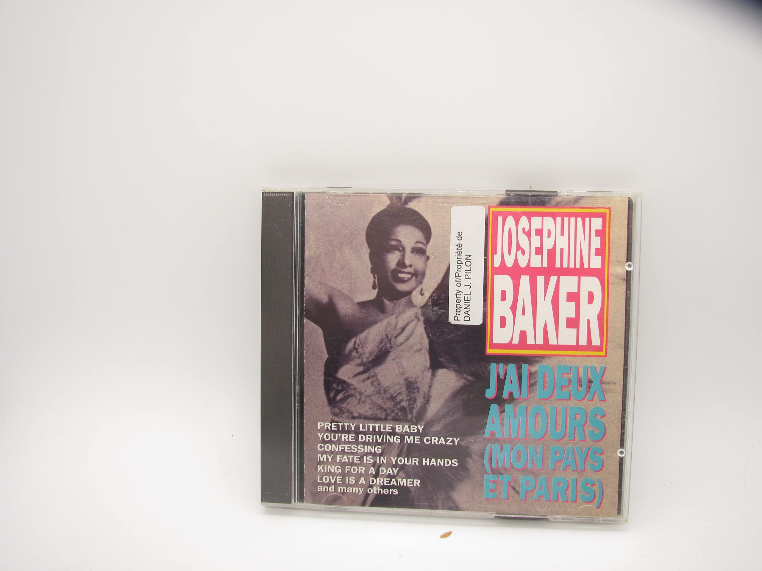 Josephine Baker J'ai Deux Amours (Mon Pays Et Paris) (CD) - Walmart ...
