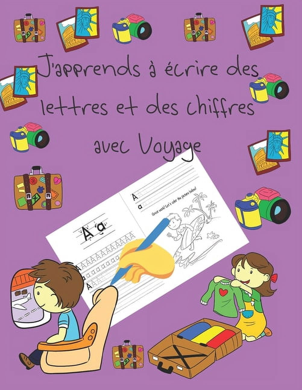 J'apprends à écrire des lettres et des chiffres avec Voyage : apprendre ...